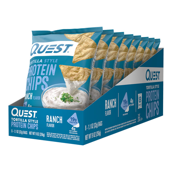 Ranch Tortilla Style Protein Chips – Quest Nutrition